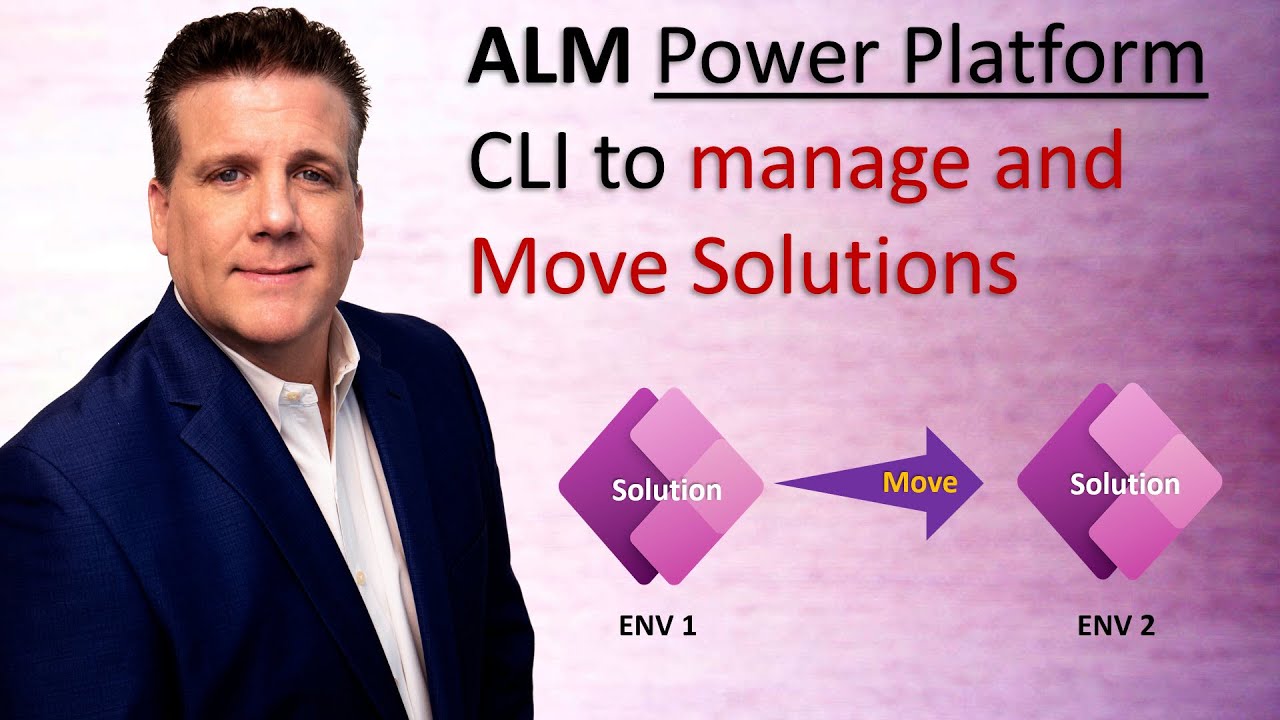 ALM Power Platform CLI to manage and Move Solutions - YouTube