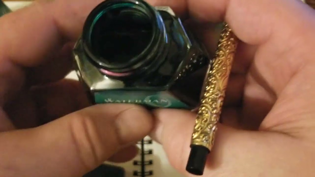 Grail Pen: Unboxing and Writing - YouTube