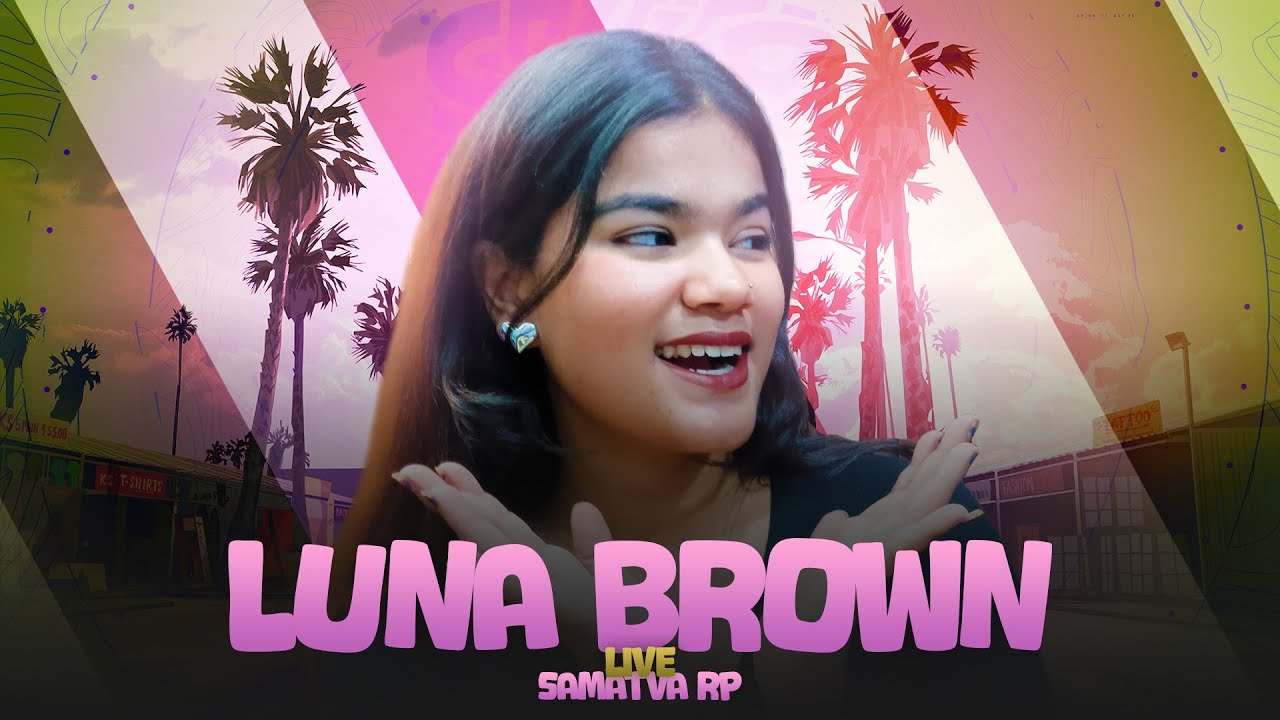 Luna Brown in the city😎 | Girl Gamer in Samatva RP | HeyKhushi - YouTube