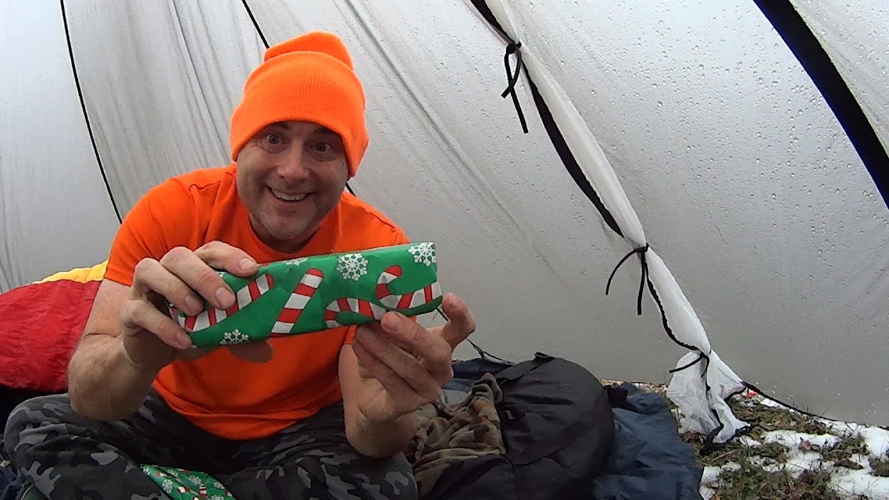 Christmas Hot Tenting With Prepper Claus! - YouTube