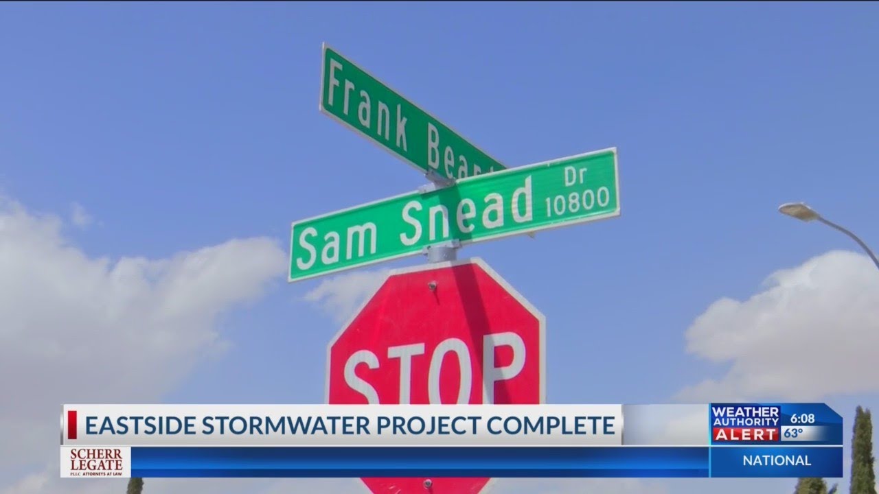 EPWater: Eastside Stormwater project complete - YouTube