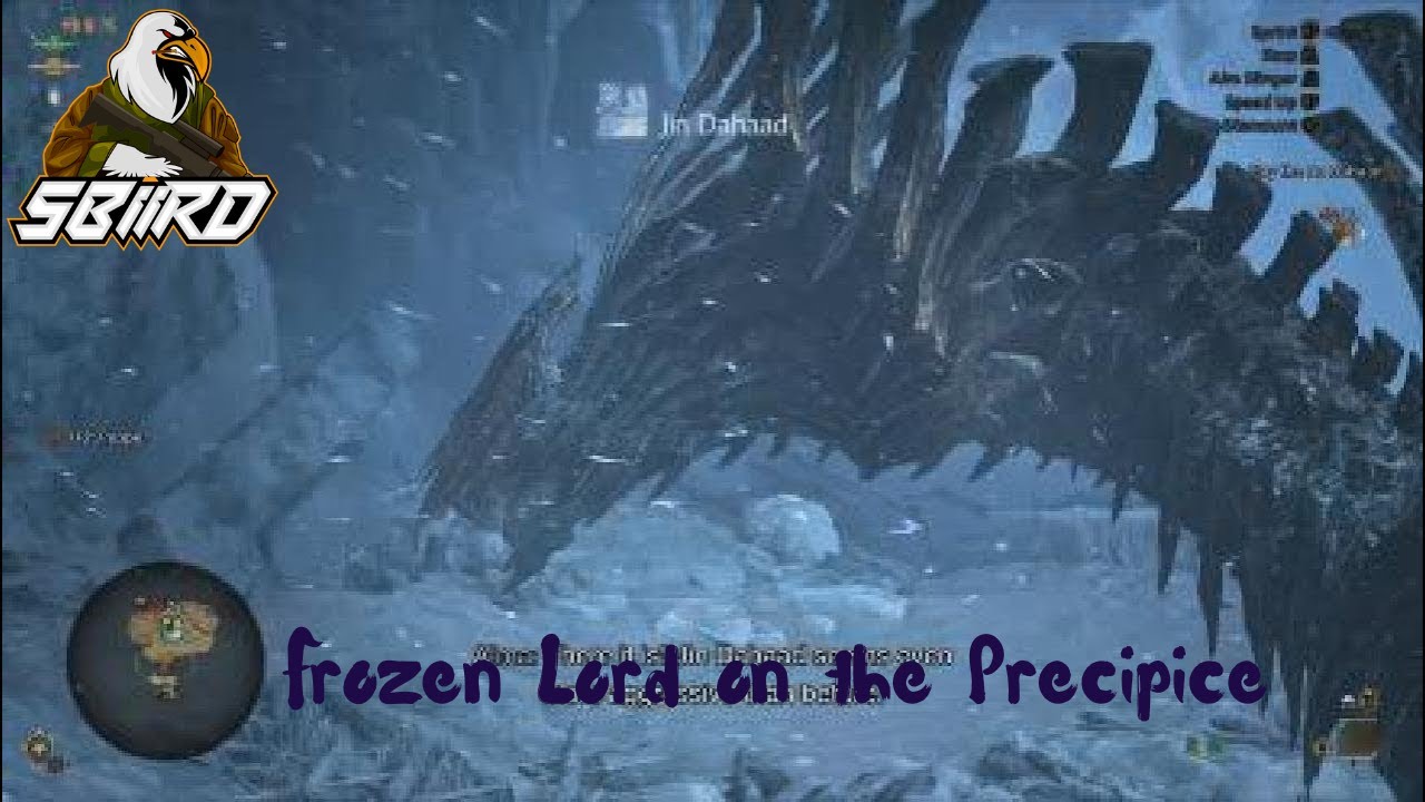Monster Hunter Wilds - Frozen Lord on the Precipice [Jin Dahaad Hunt ...