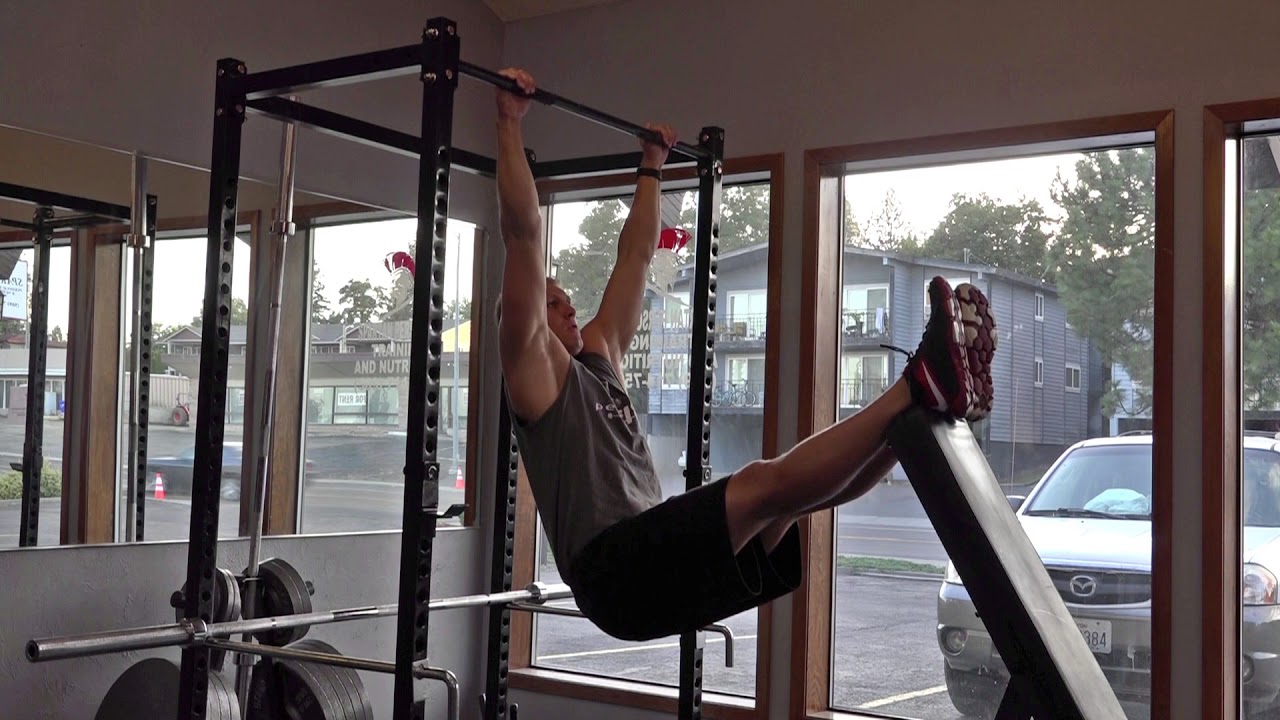 Jackknife Pull-up - YouTube