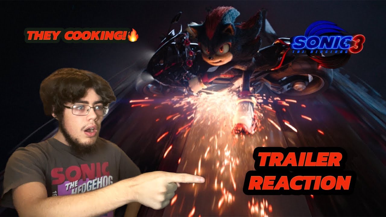 Sonic Movie 3 Official Trailer REACTION! | My Thoughts | Official ...