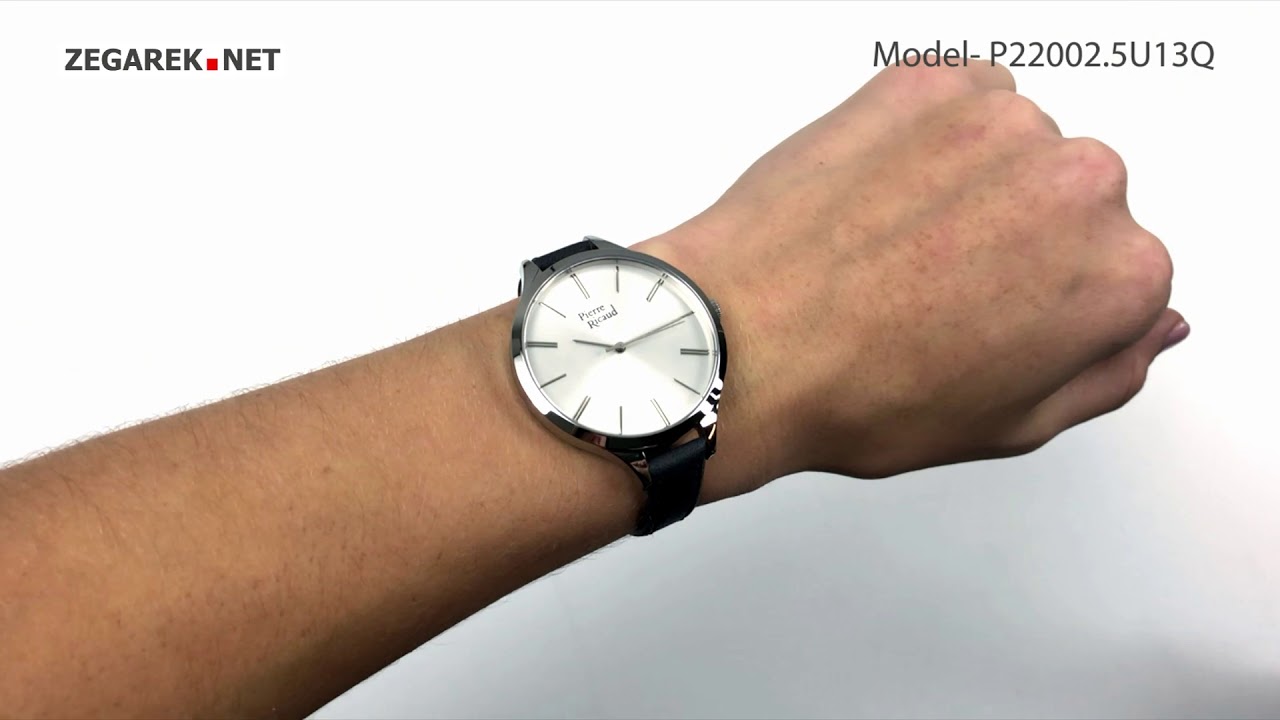 Pierre Ricaud Pasek P22002.5U13Q - Zegarek.net - YouTube