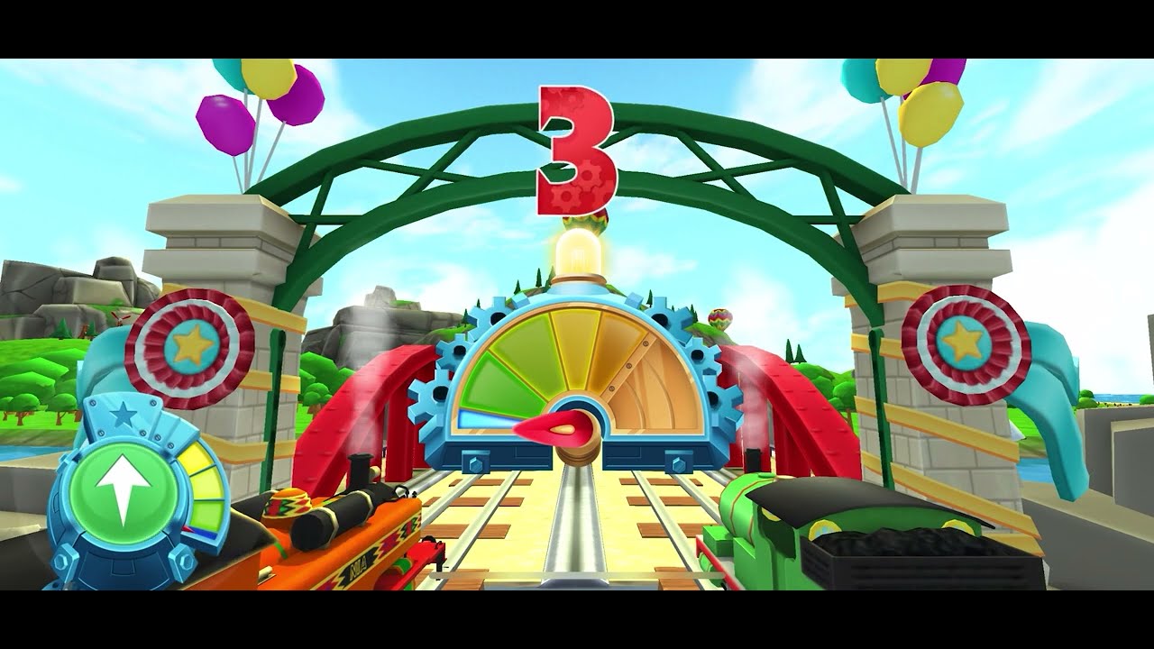 Thomas & Friends: Go Go Thomas 🚂 USE the stunts button to flip, twist ...