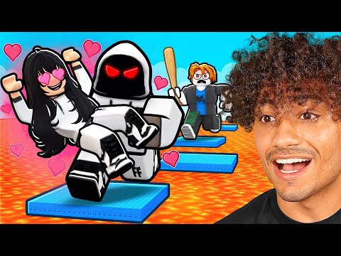 ROBLOX SAVE GIRLFRIEND FROM LAVA..