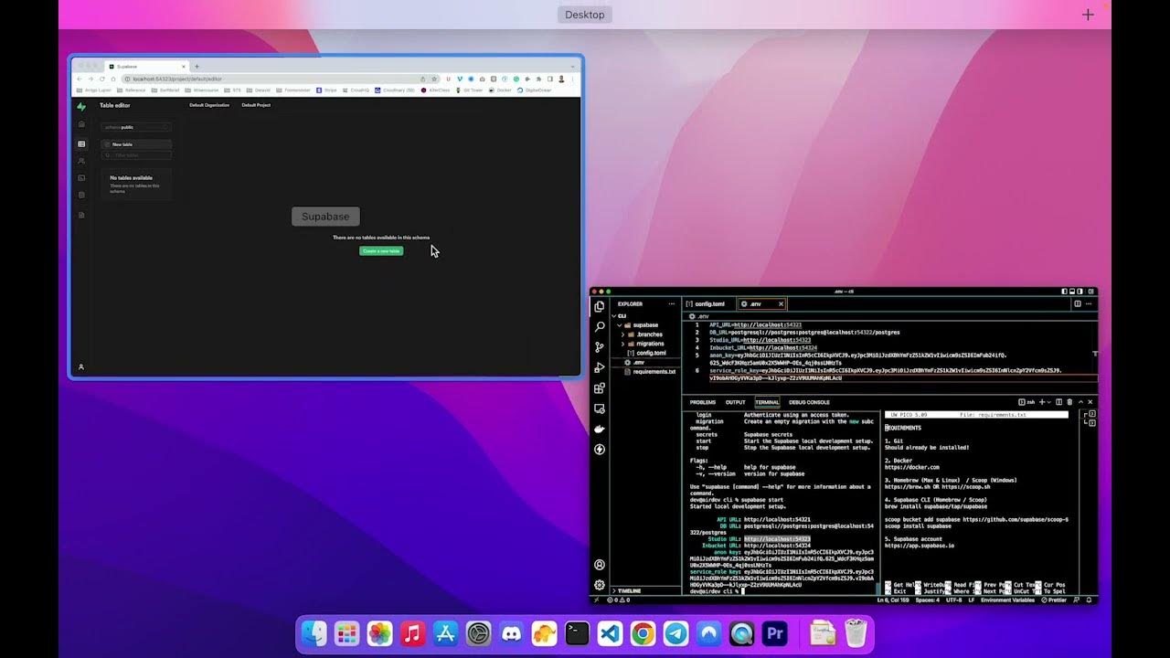 How To Initialize a Supabase Project for Local Development (CLI - Init & Start) - YouTube