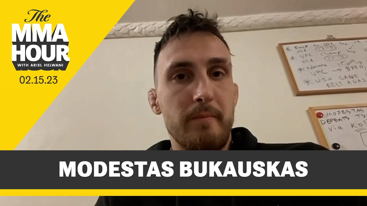 Modestas Bukauskas ‘Started Crying’ When He Got Call for UFC Return ...