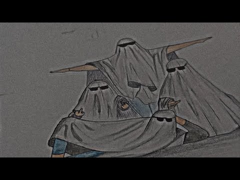 The ghost trend drawing series #drawing 1of 4 - YouTube