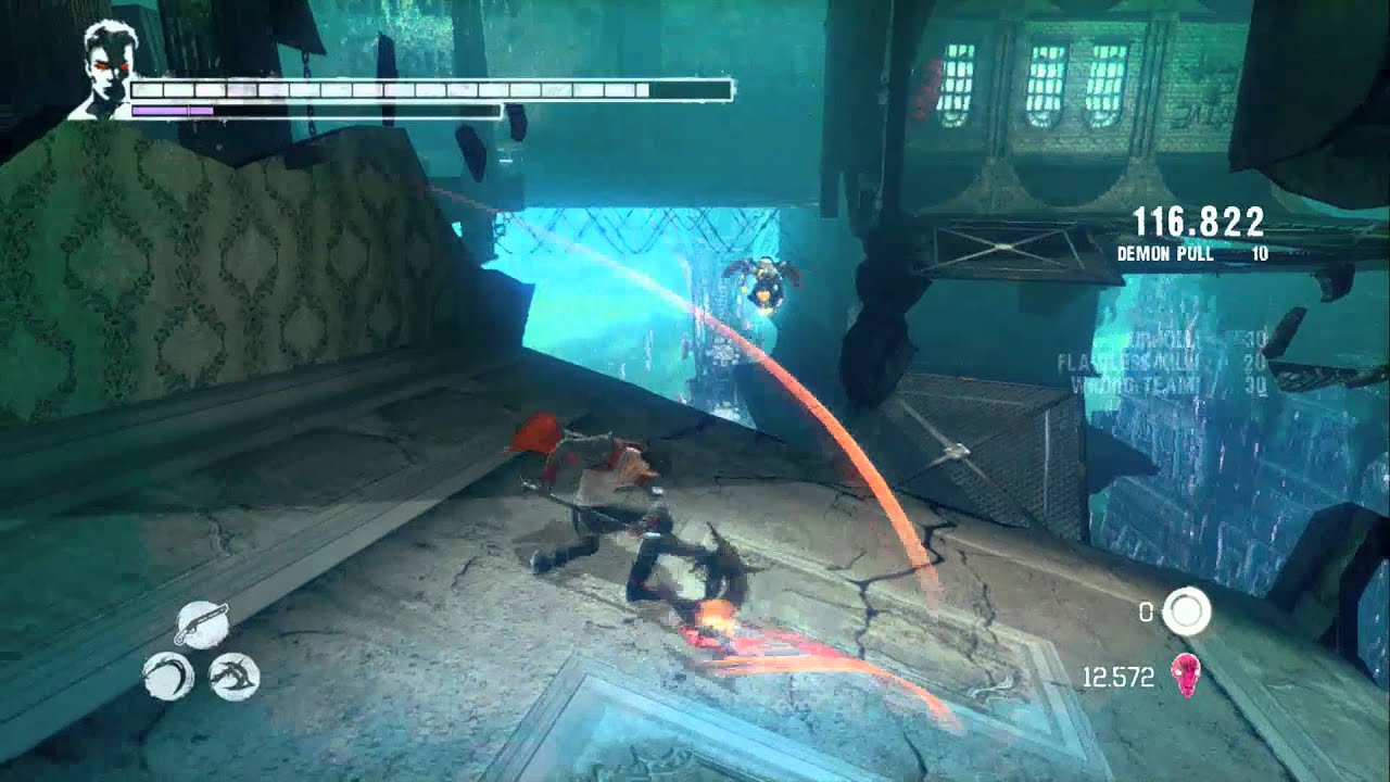 DmC Mission 7 - Nephilim SSS Playthrough - YouTube