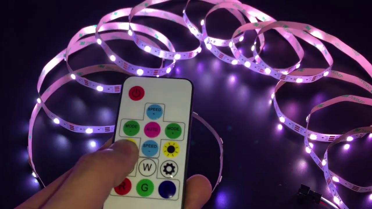 SP103E RF Wireless Remote Pixel RGB LED Controller For WS2812B WS2811 ...