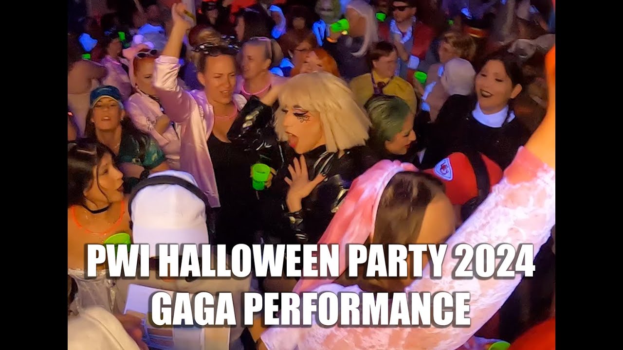 2024 PWI Halloween Party Gaga Performance - YouTube