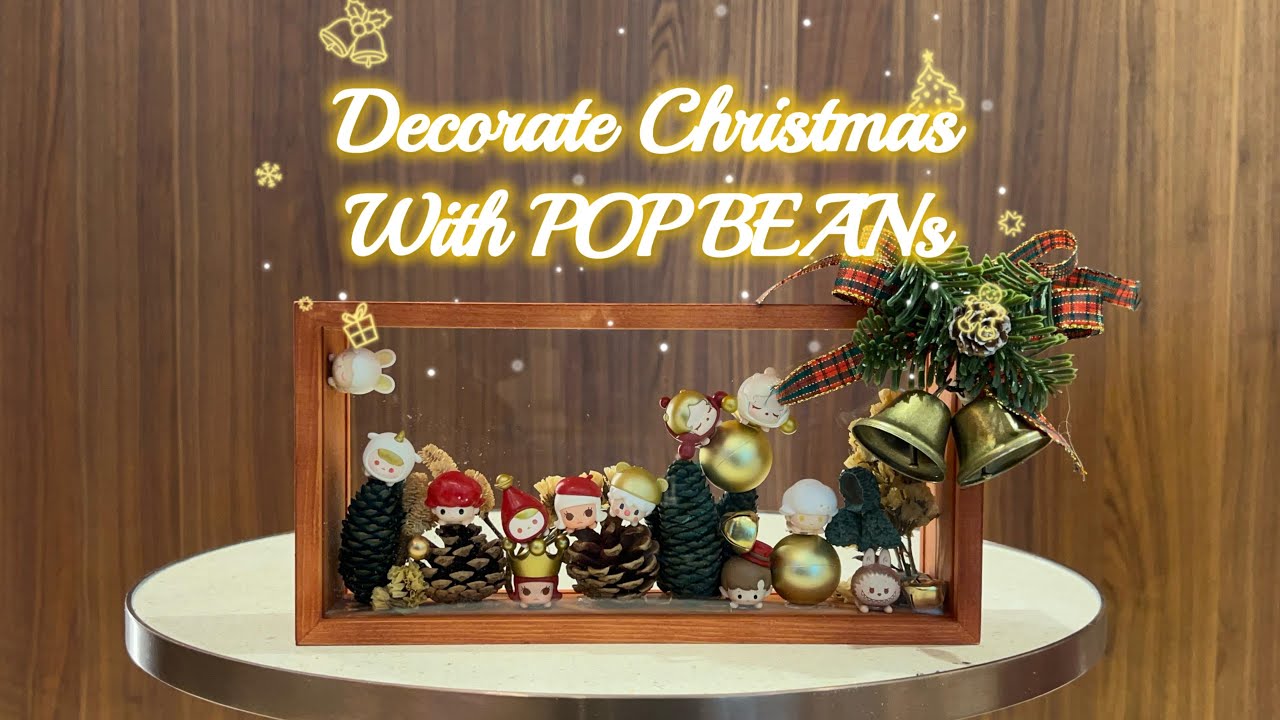 Let's decorate this Christmas with POP BEANs! - YouTube