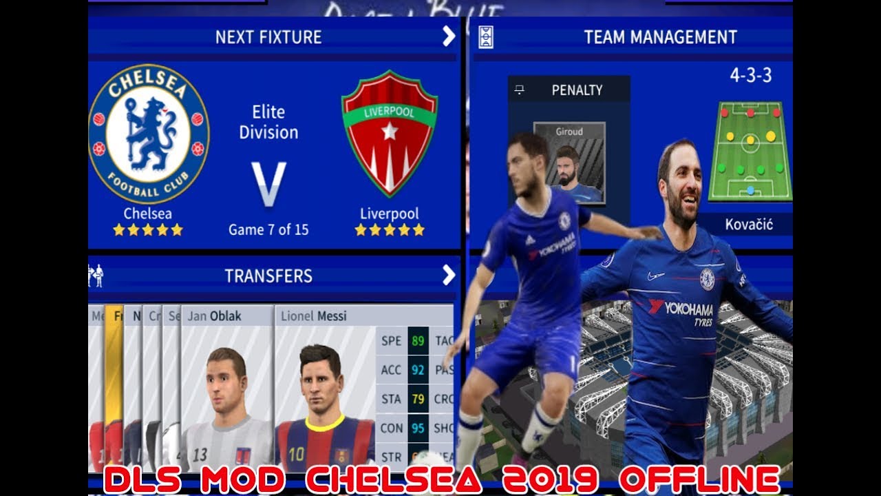 Download Dls Mod Chelsea Unlimited Money 2019 | Terbaru offline - YouTube