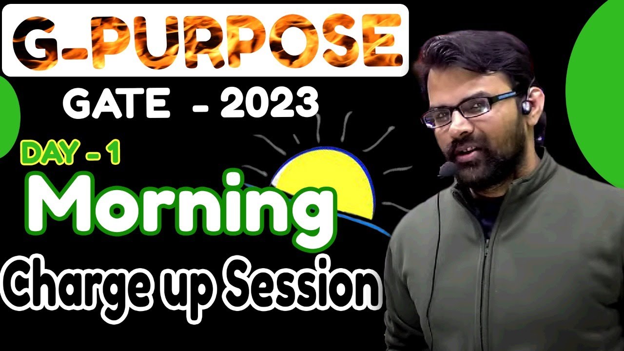 #Day 01 | G-PURPOSE | Daily Morning Charge Up Session & Task Allotment ...