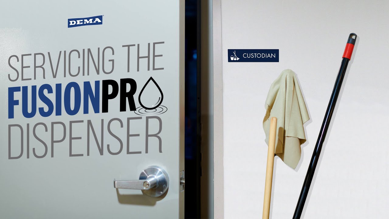 How to service a DEMA Fusion Pro dispenser - YouTube