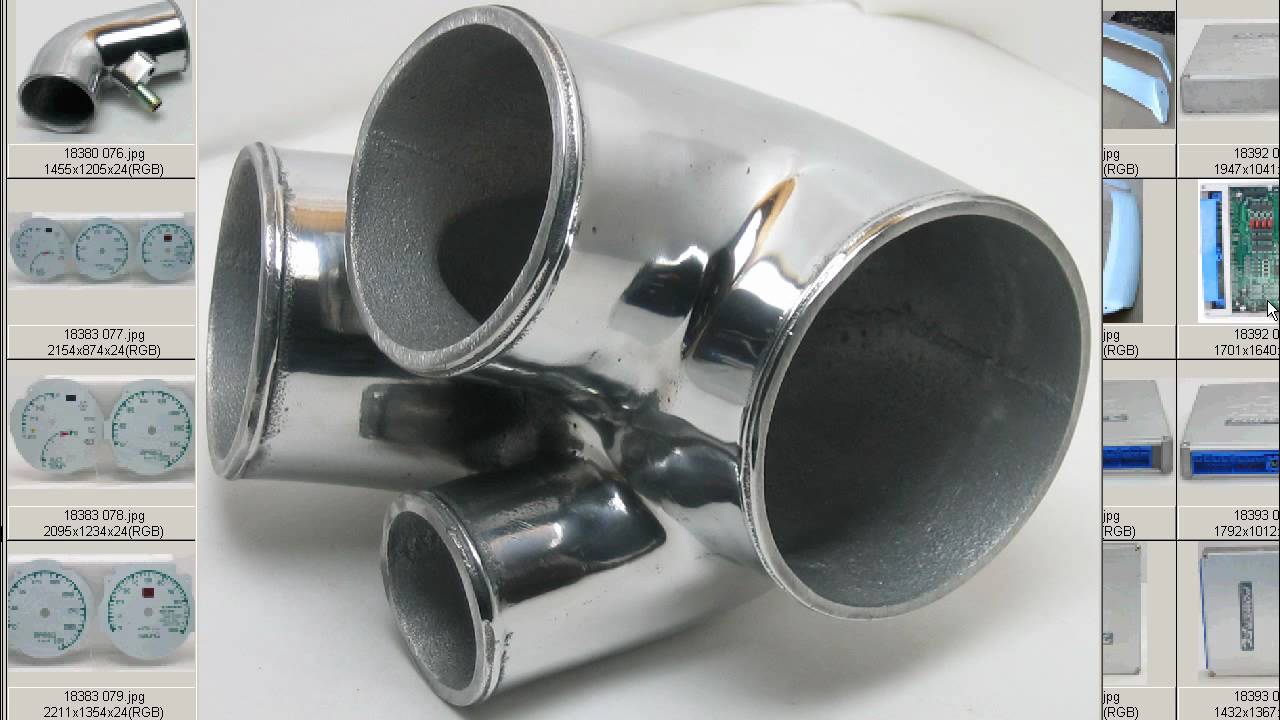 Trust Greddy Power Intake pipe for 2x Z32 AFM, Single Turbo T78 T88 ...