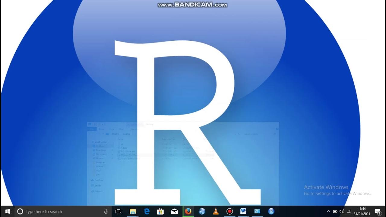 How To Install R and Rstudio software - YouTube