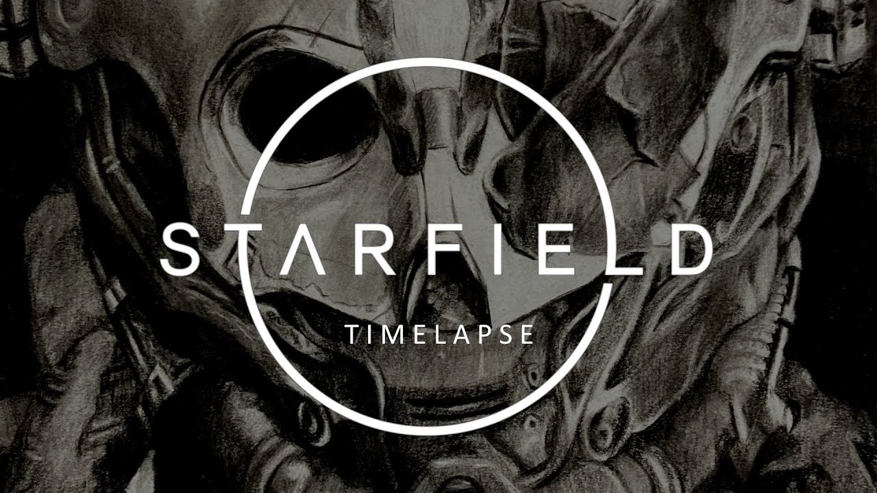 Starfield Fan Art | time lapse - YouTube