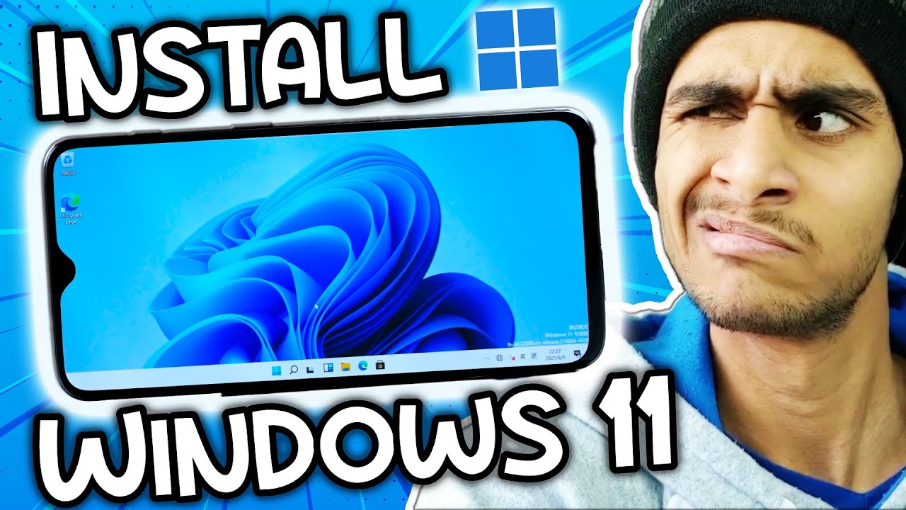 Install Windows 11 on a Smartphone 🔥😱🔥 - YouTube