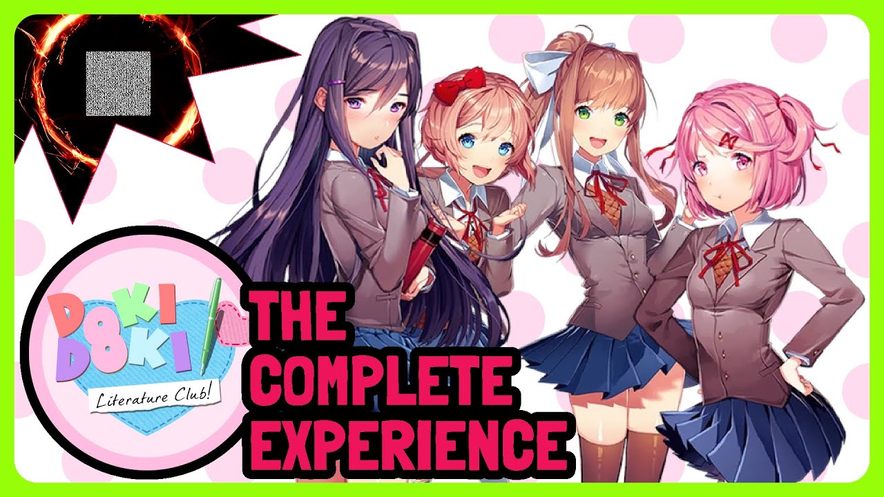 Finally Playing Doki Doki Literature Club! (Full blind playthrough ...