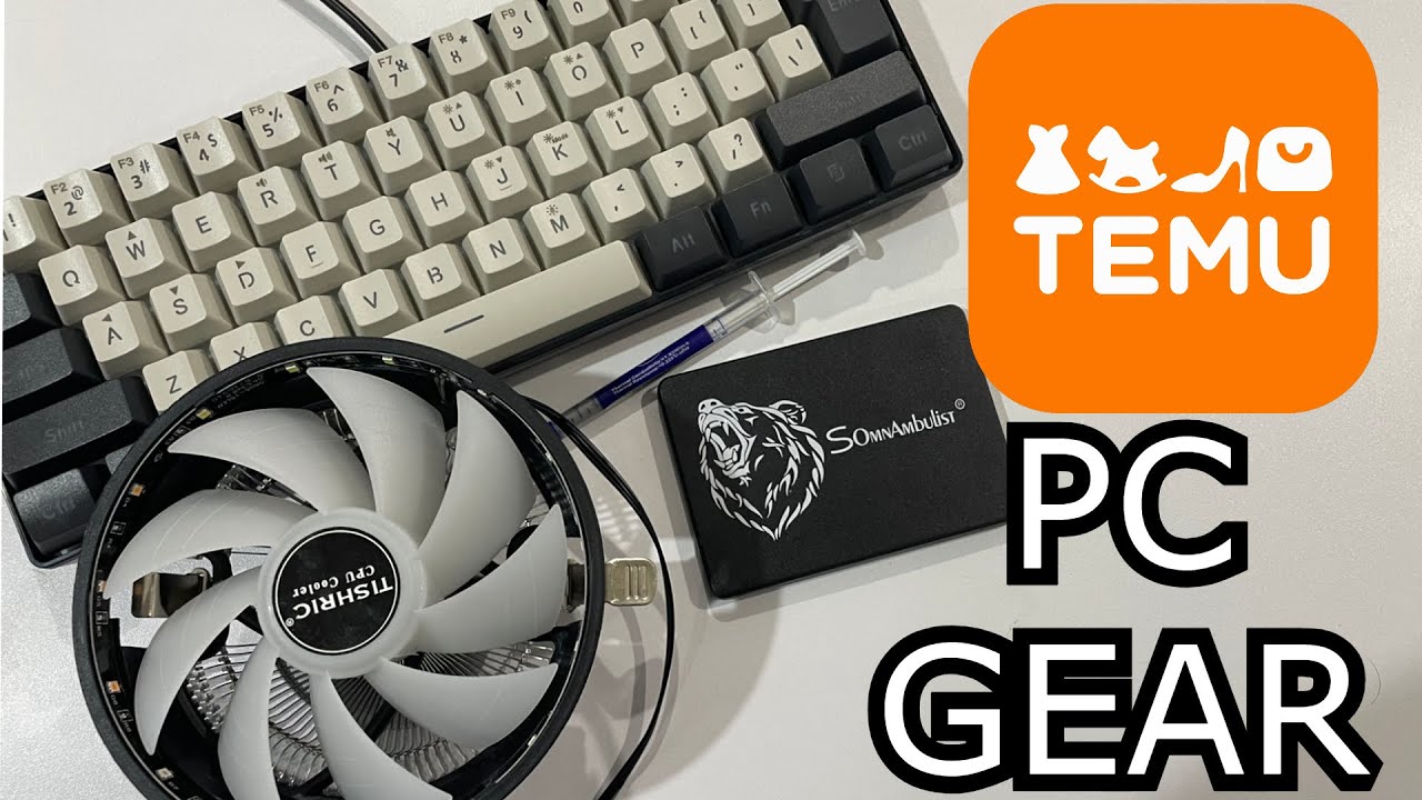 Should you buy Computer Gear from TEMU? - YouTube