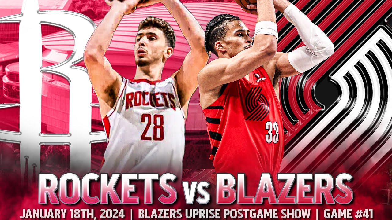 Portland Trail Blazers vs Houston Rockets Recap | Highlights | Postgame ...