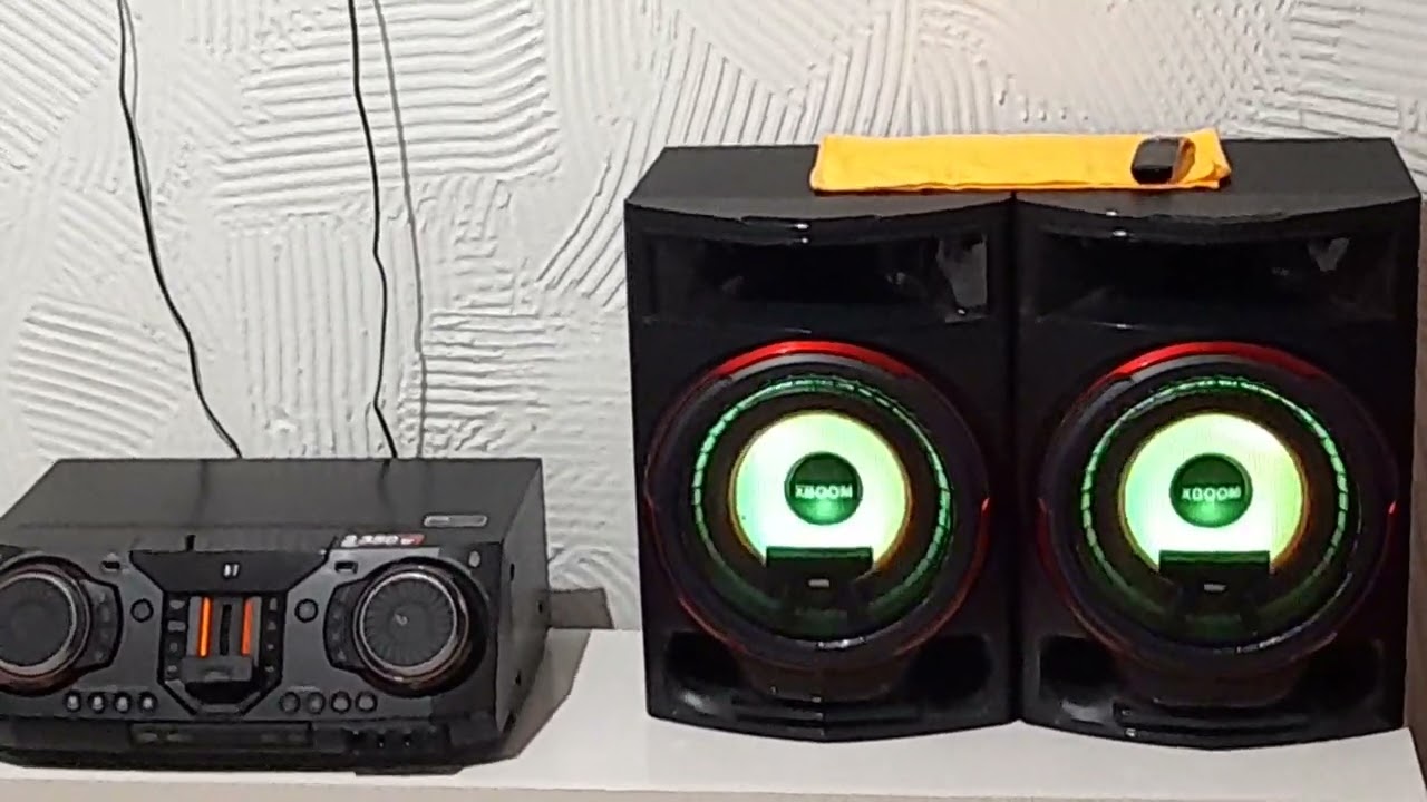 MINI SYSTEM LG CL 87 DE 2350 W RMS VOLUME MAXX - YouTube