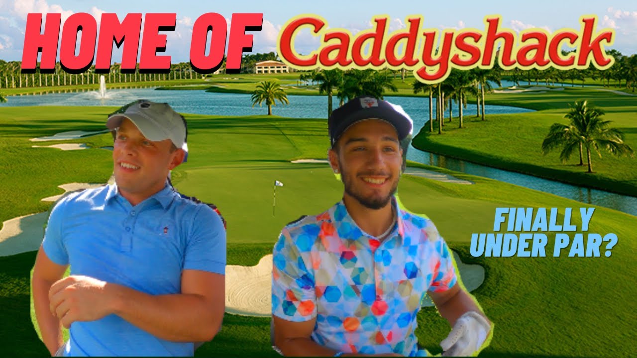 We Played The Course From Caddyshack & CRUSHED Our Record--9 Hole 2 Man ...