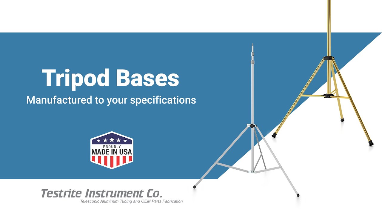 Tripod Bases brought to you by Testrite OEM - YouTube