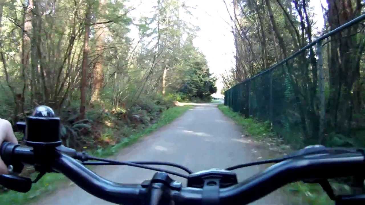 3-axis stabilized video gimbal - bike ride - YouTube