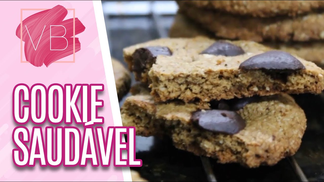 Aprenda a fazer um cookie saudável #EmCasa - Você Bonita (08/07/20 ...