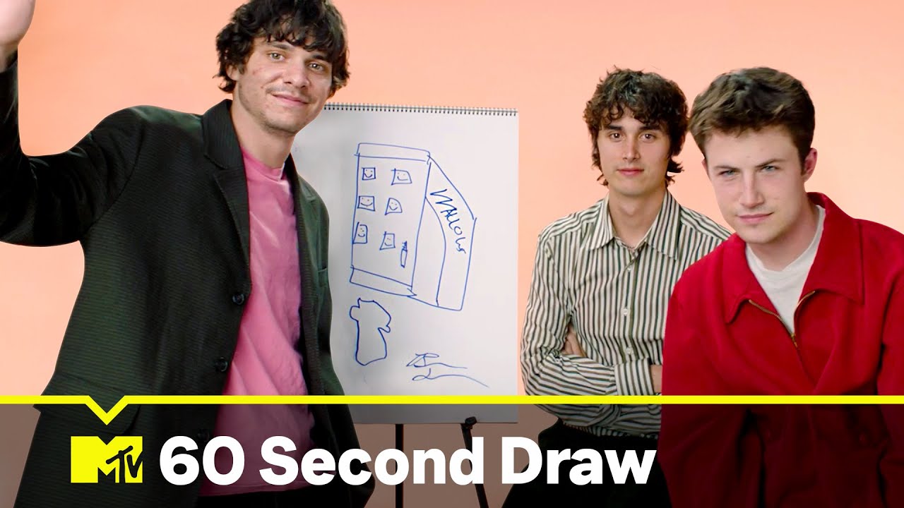 Can Wallows Create Imaginary Merch in 60 Seconds? ️ 60 Second Draw ...
