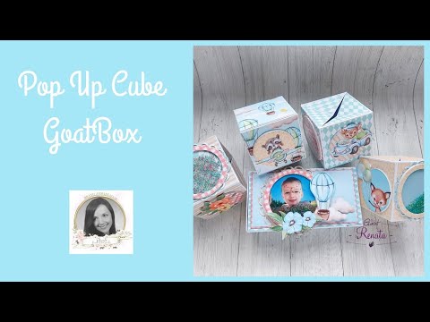 Pop up cubes - tutorial - YouTube