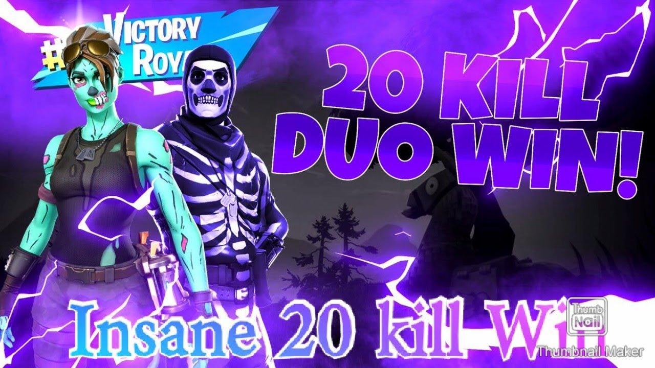 Insane 20 Kill Duo Win With My Friend - YouTube