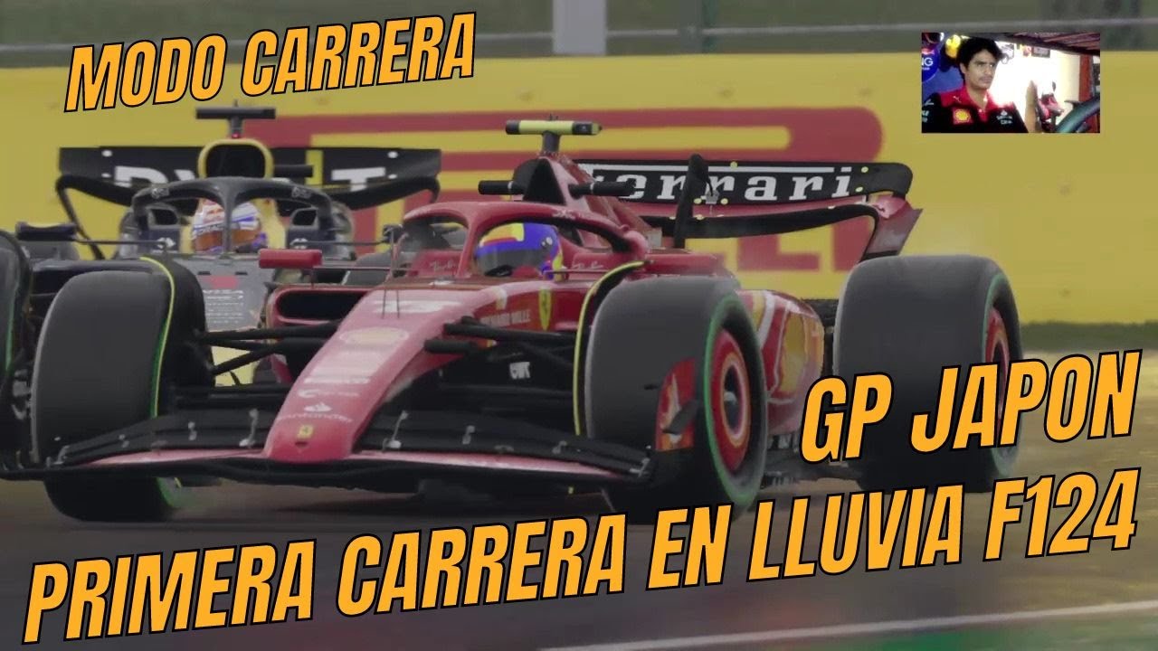 #f124 | GP JAPON | MODO CARRERA | SIN AYUDAS + VISTA COCKPIT - YouTube