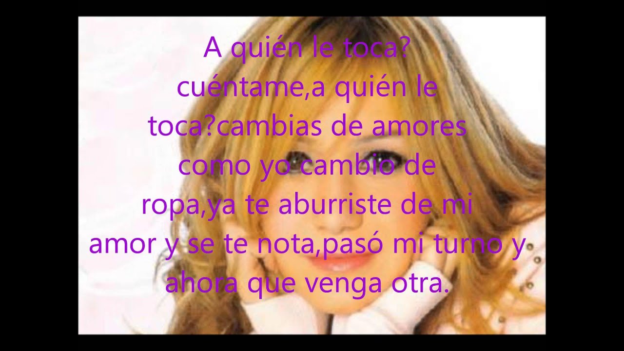Karina-Fuera(letra) - YouTube