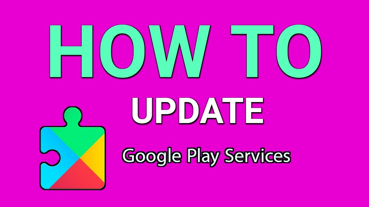How to update google play service - YouTube