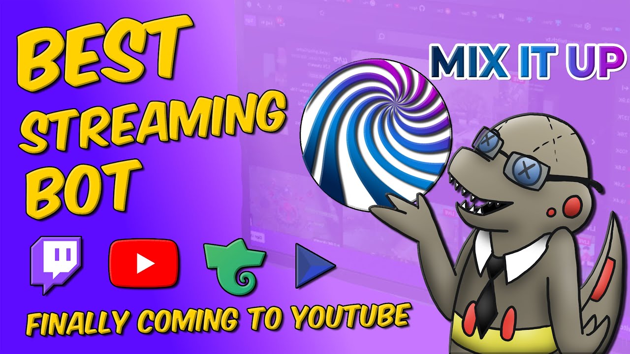 BEST Streaming bot. Works for YOUTUBE, TWITCH, TROVO AND GLIMESH - YouTube