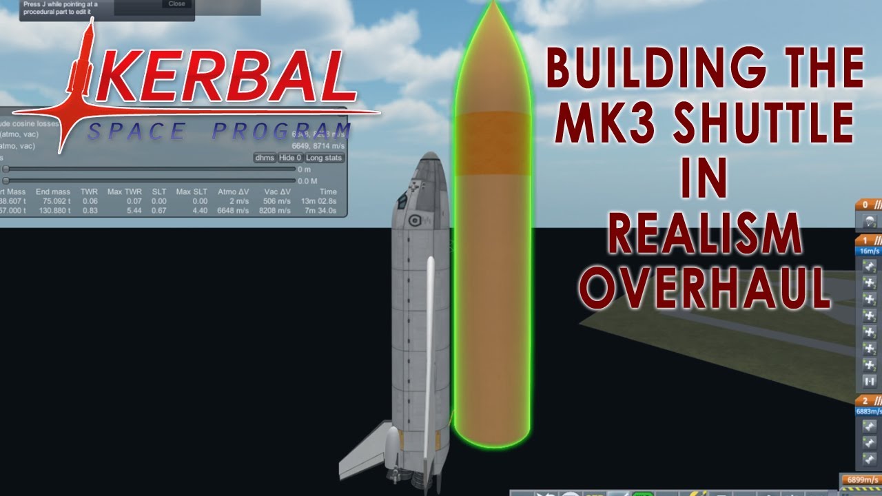 The Mk3 Shuttle in RO Part 1 (KSP 1.12.5) - YouTube