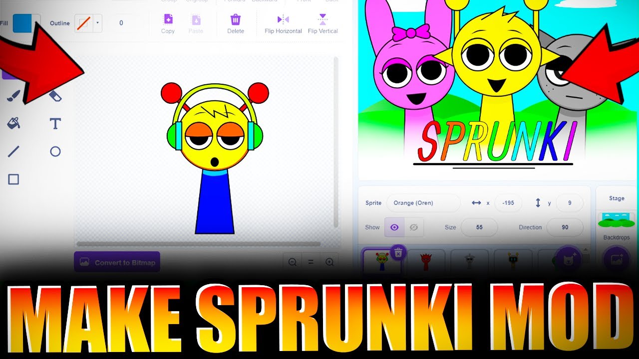 How To Make A Sprunki Mod! - Easy 2025 - YouTube