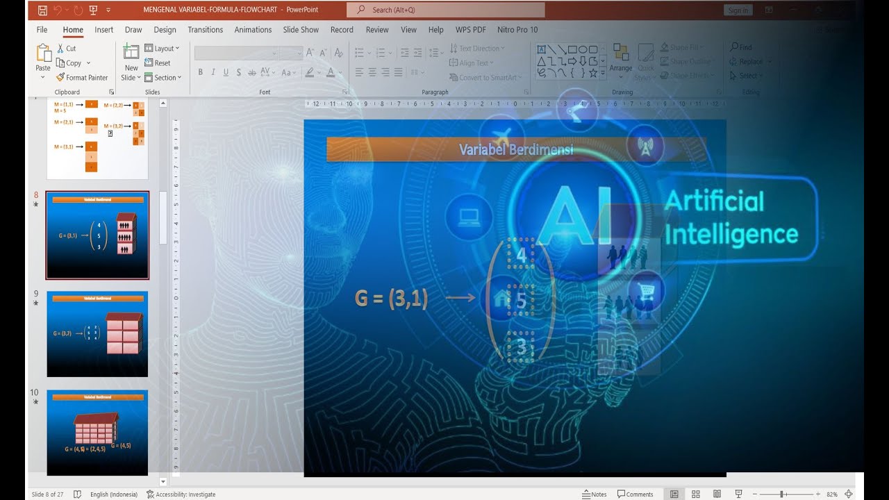 Mudah Buat Presentasi Power Point dengan AI - YouTube
