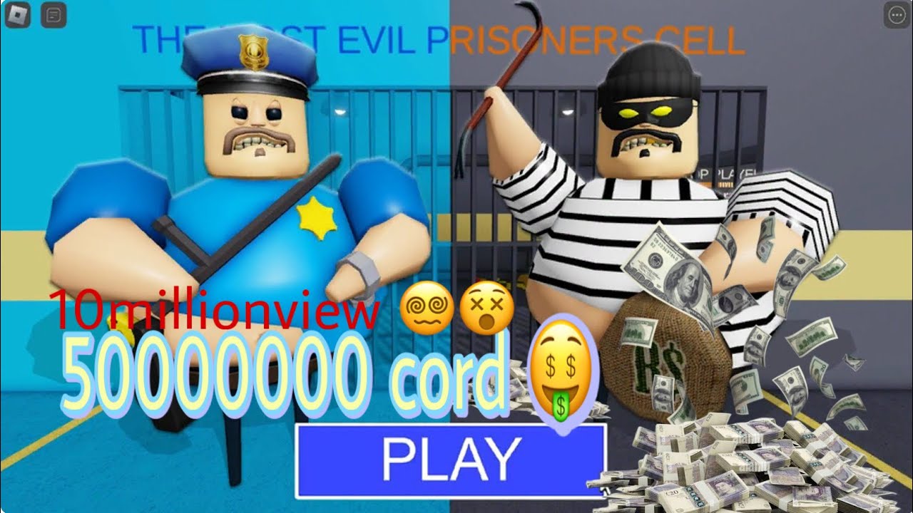 THIEF VS POLICE BARRY'S PRISON RUN (OBBY)New Barry WALKTHROUGH FULL ...