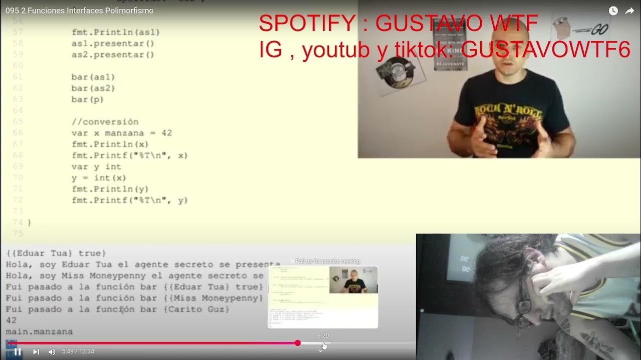 INTERFACES GOLANG - GUSTAVO WTF - YouTube