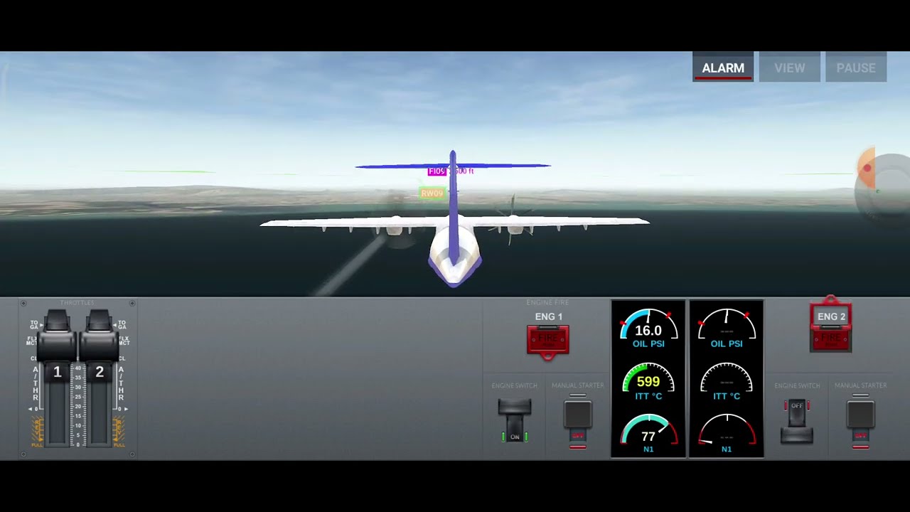 AIRLINE COMMANDER 2024#CHALLENGE EVENT#ENGINE 2 FAILURE# - YouTube