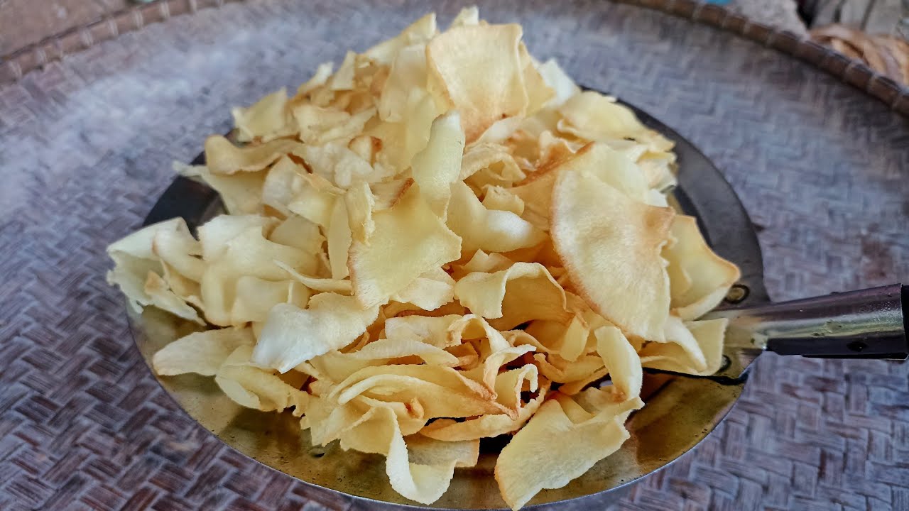 CARA MEMBUAT KERIPIK SINGKONG RENYAH, GURIH DAN WANGI BAWANG PUTIH KAYA AKAN BUMBU 😋 @iisnasriah ...