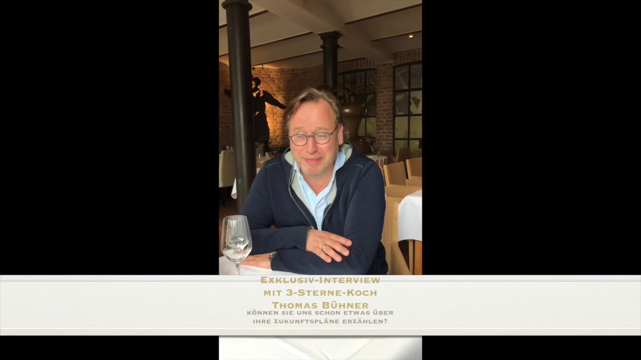 Part 2 Exclusive Interview with 3 Michelin-starred chef Thomas Buehner ...