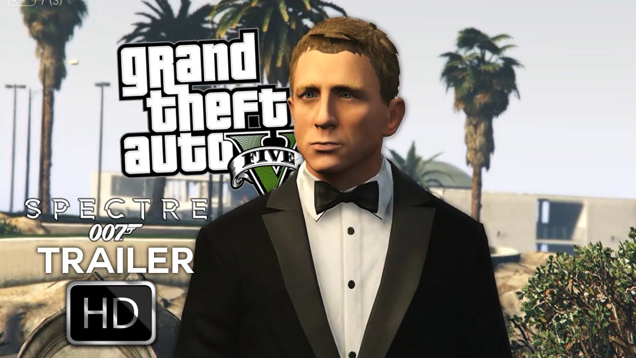 007 SPECTRE In GTA 5 - Trailer Remake (Rockstar Editor) - YouTube