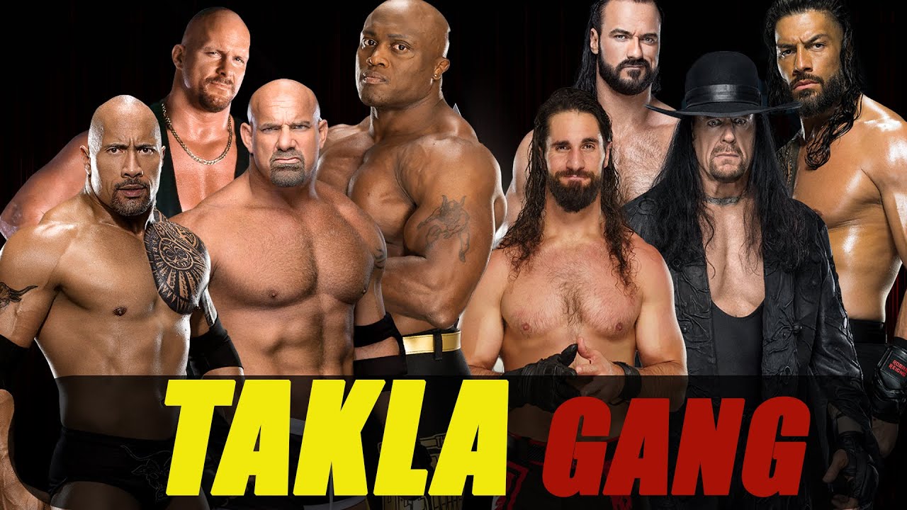 Takla Gang Day हिन्दी || WWE Ke Deewane || Roman Reigns The Rock ...